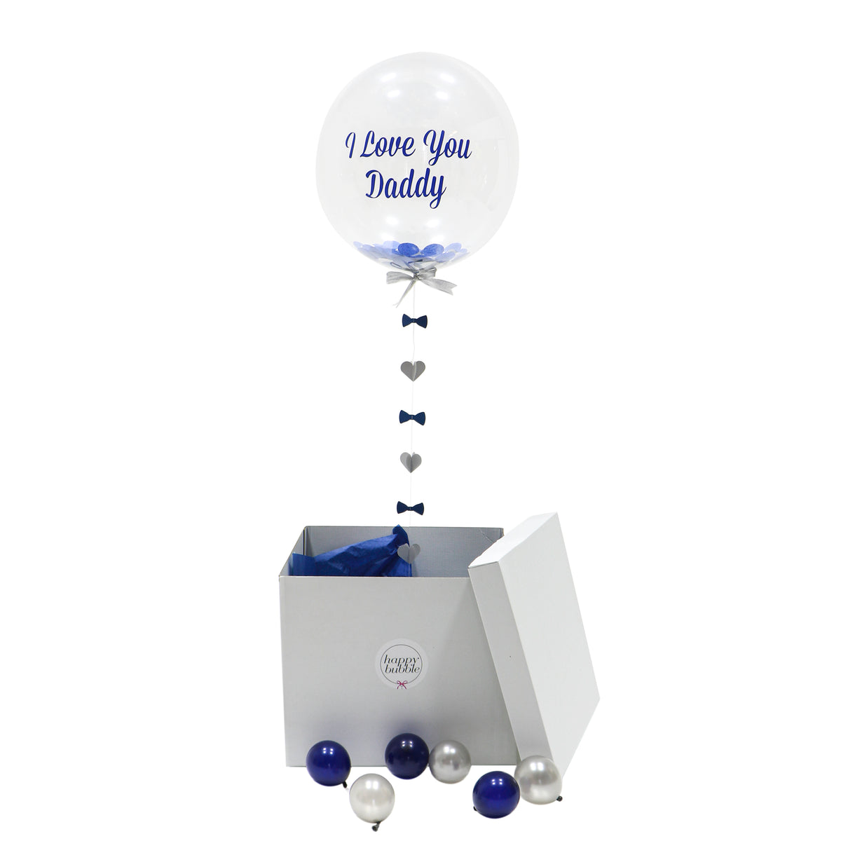 I Love You Daddy Bubble Box – Happy Bubble